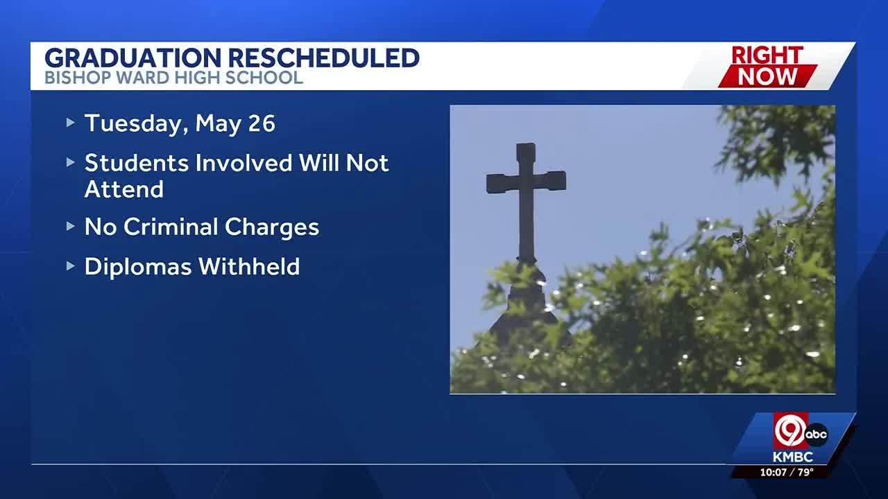 Bishop Ward reschedules graduation, but students involved in vandalism ...