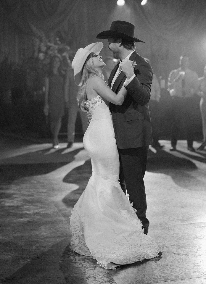 Lainey Wilson Wears A Dress For The First Time To Walk Down The Aisle
