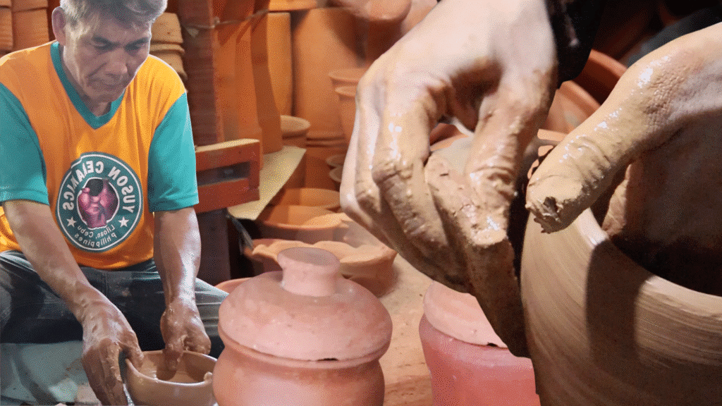 Playing with clay through pottery the Liloan way