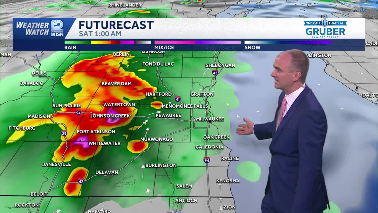 Weather: Overnight storm risk