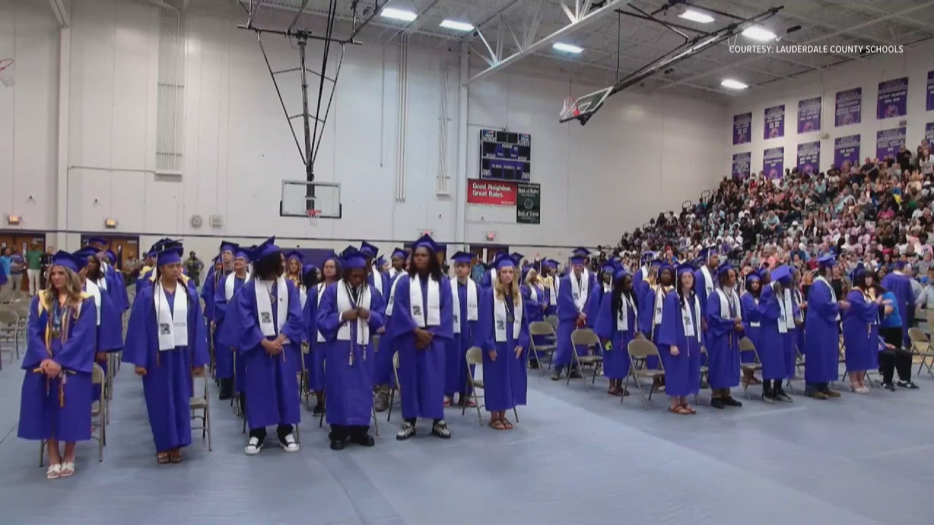 Curfew issued after fights break out at Lauderdale County graduation