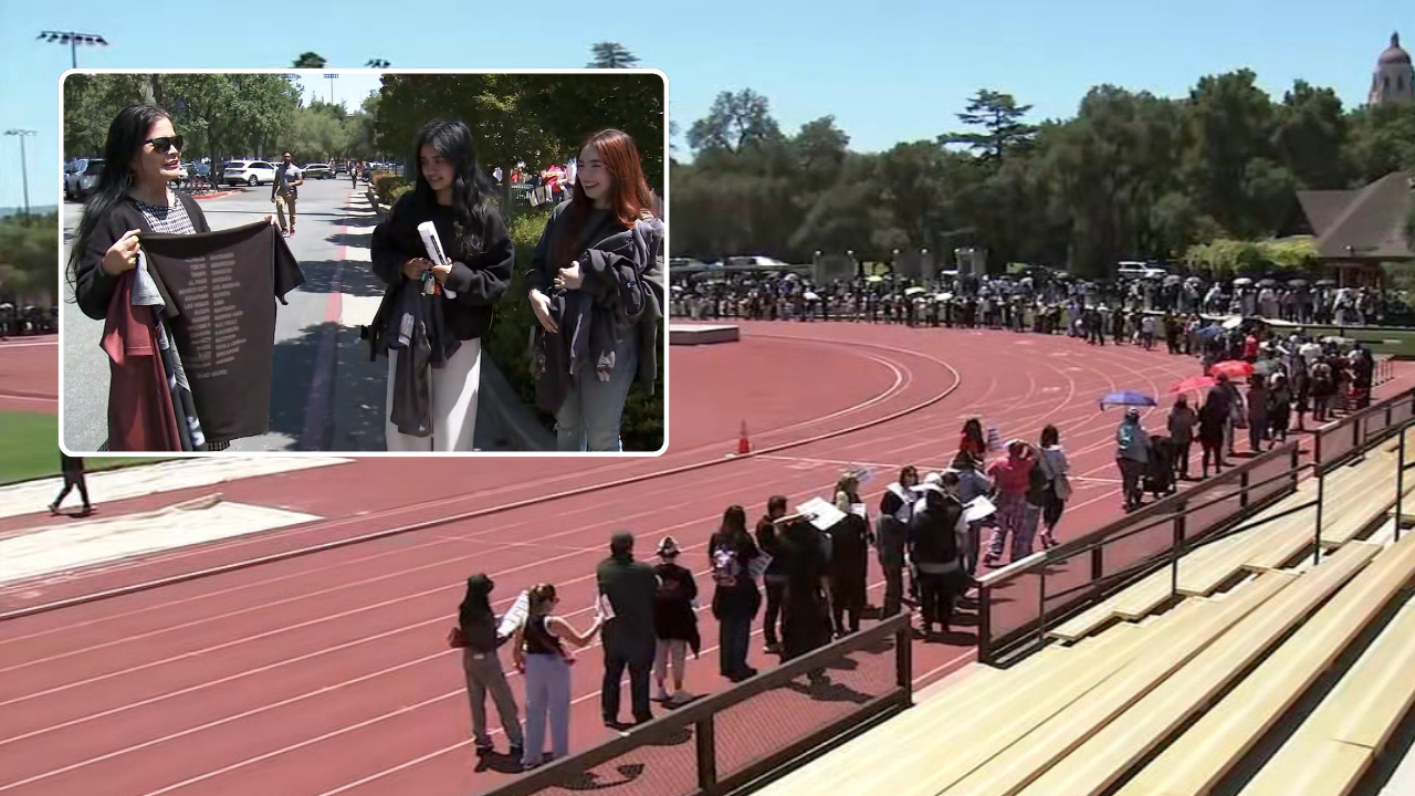 BTS ARMY braves long lines for merch before band's big Bay Area ...