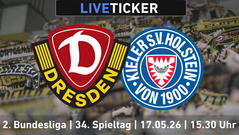 Liveticker zum Nachlesen: Dynamo Dresden gegen Holstein Kiel
