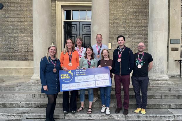Seventeen runners raise almost £50,000 for the Stars Appeal