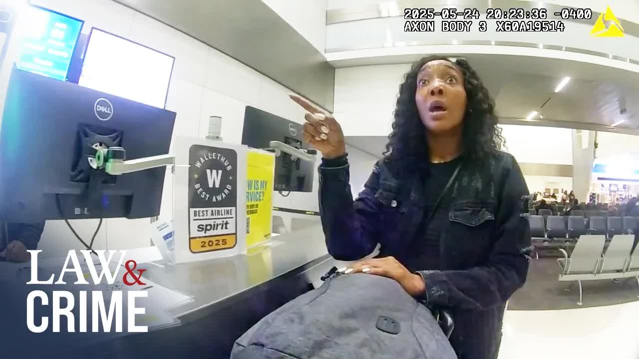 Spirit Airlines passenger arrested after meltdown caught on bodycam