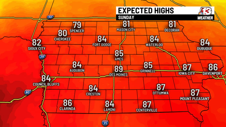 Iowa to face humid weekend with increased storm risk