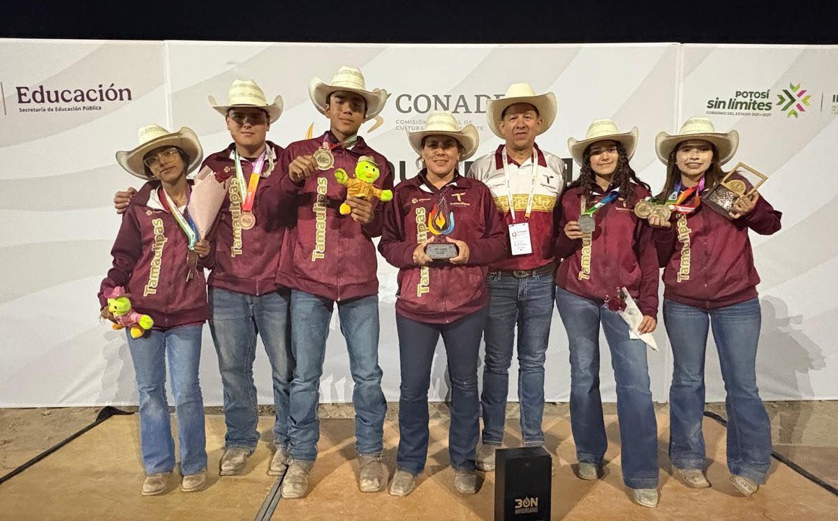Jóvenes tamaulipecos destacan en rodeo | Olimpiada Nacional 2026