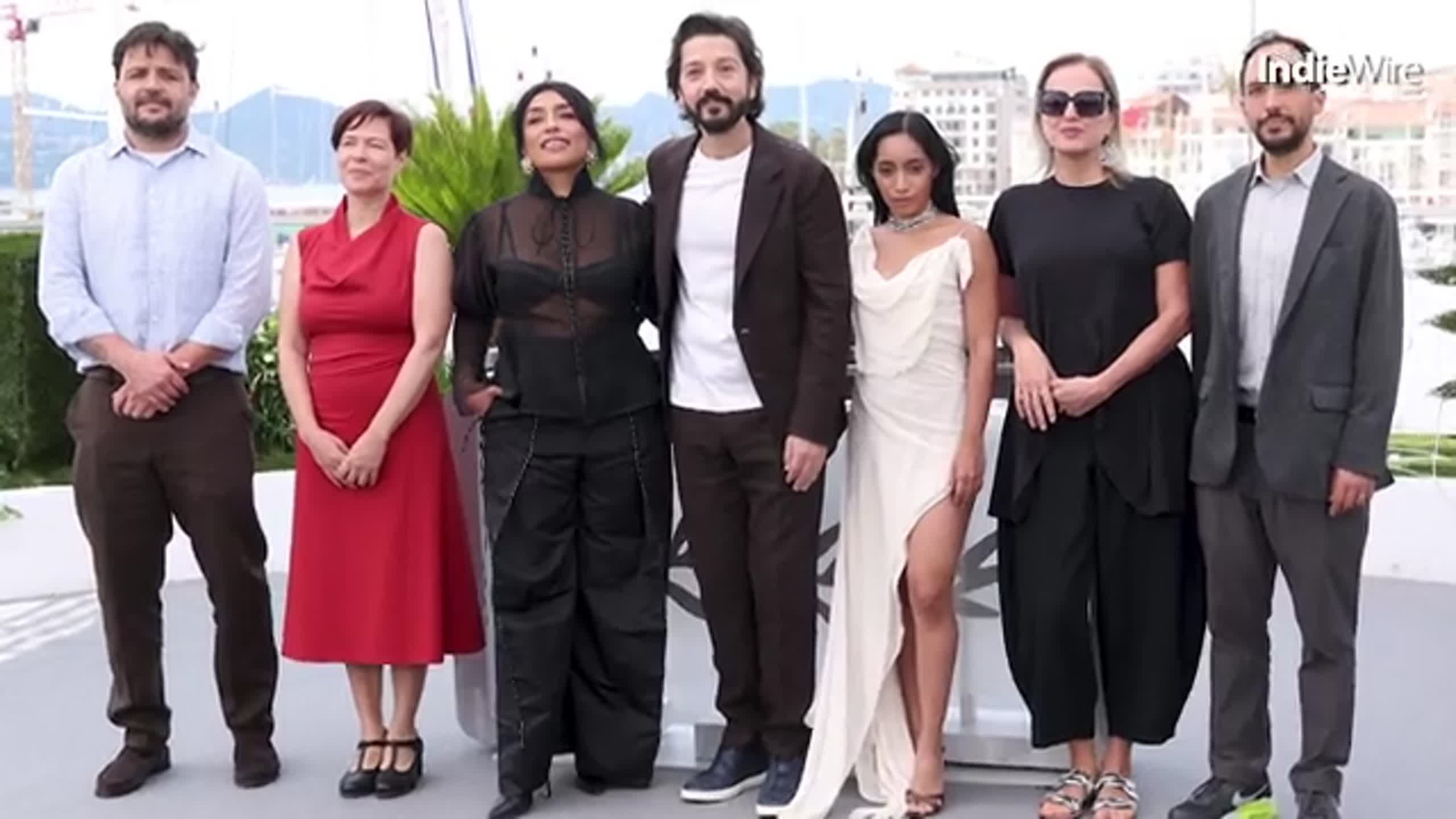 Cannes - Ashes panel with Diego Luna + producers