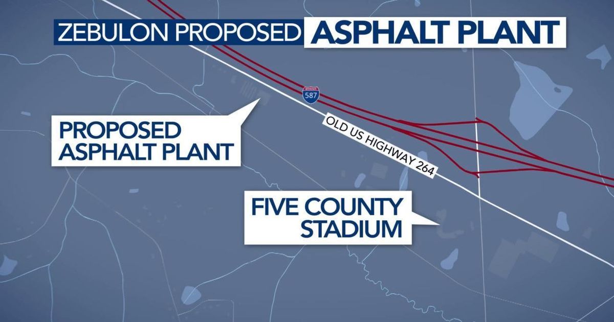 Zebulon debates adding new asphalt plant on Old US 264 Highway