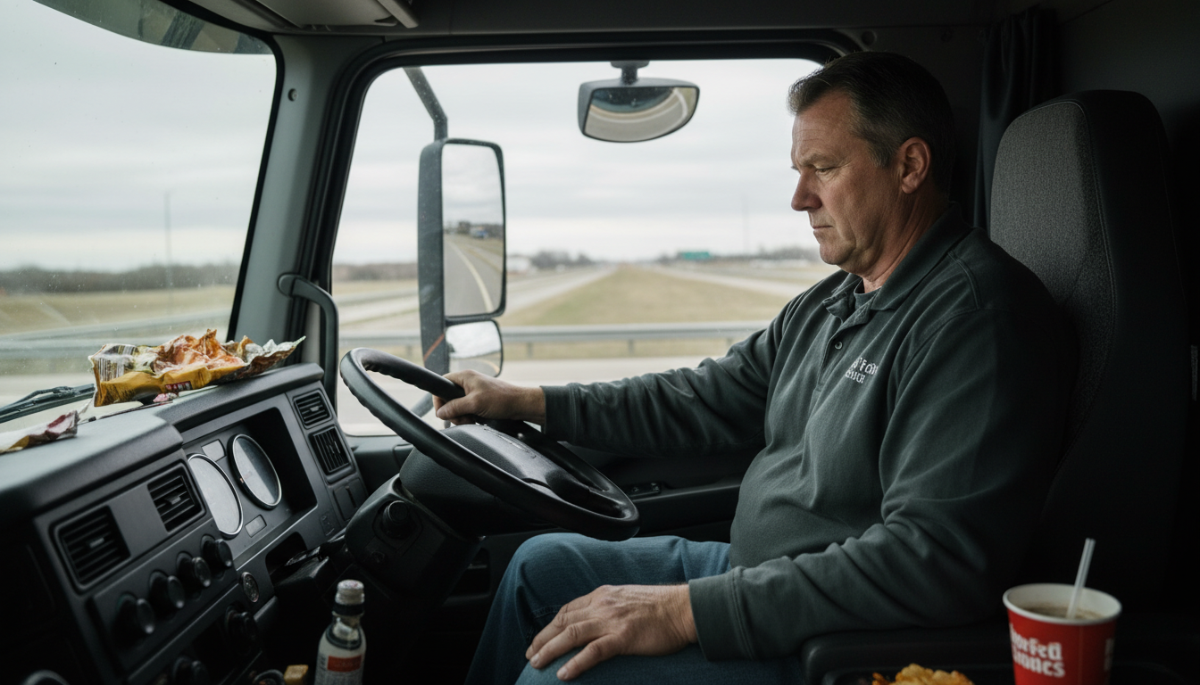 From truck stop meals to trim and strong: How one 58-year-old lost 75 ...