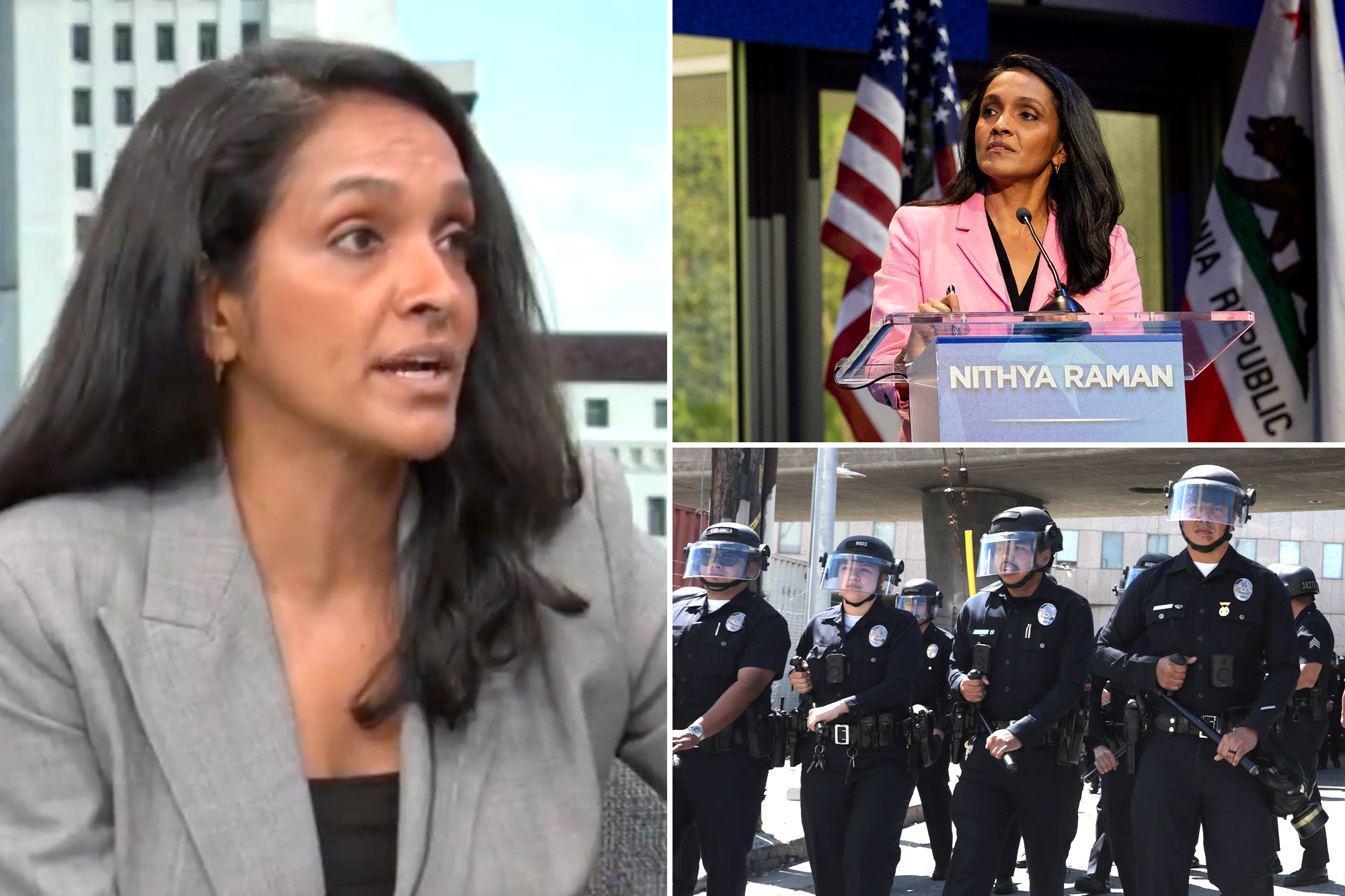 LA mayoral hopeful Nithya Raman dodges defund-the-police question with ...