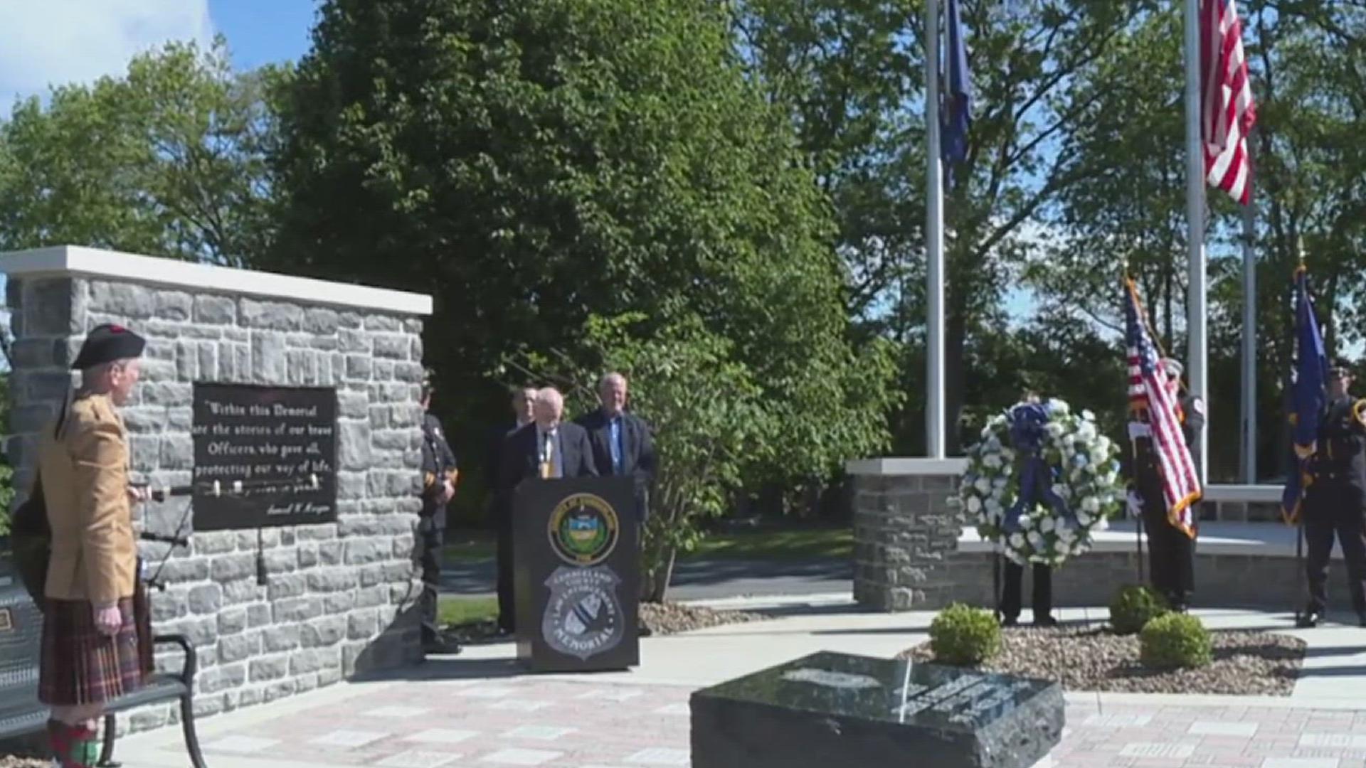 Fallen officers honored at Cumberland County ceremony