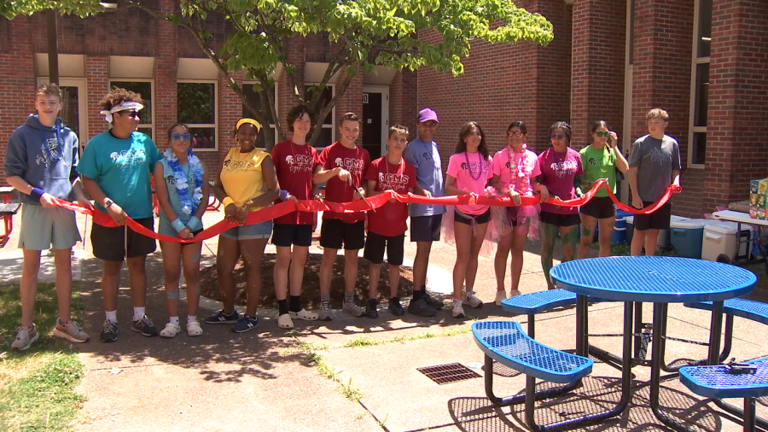 Community came together to fund new courtyard space at Gresham Middle ...