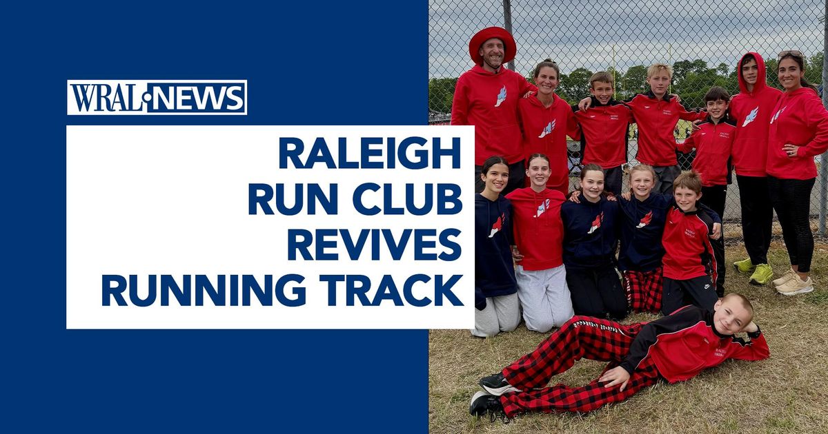Raleigh running club revives old running track, sparks big plans