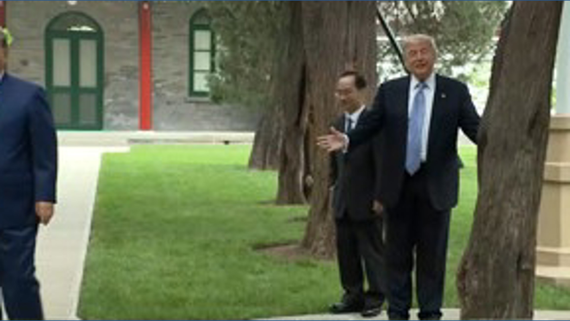 Trump gets rare tour inside China’s leadership compound