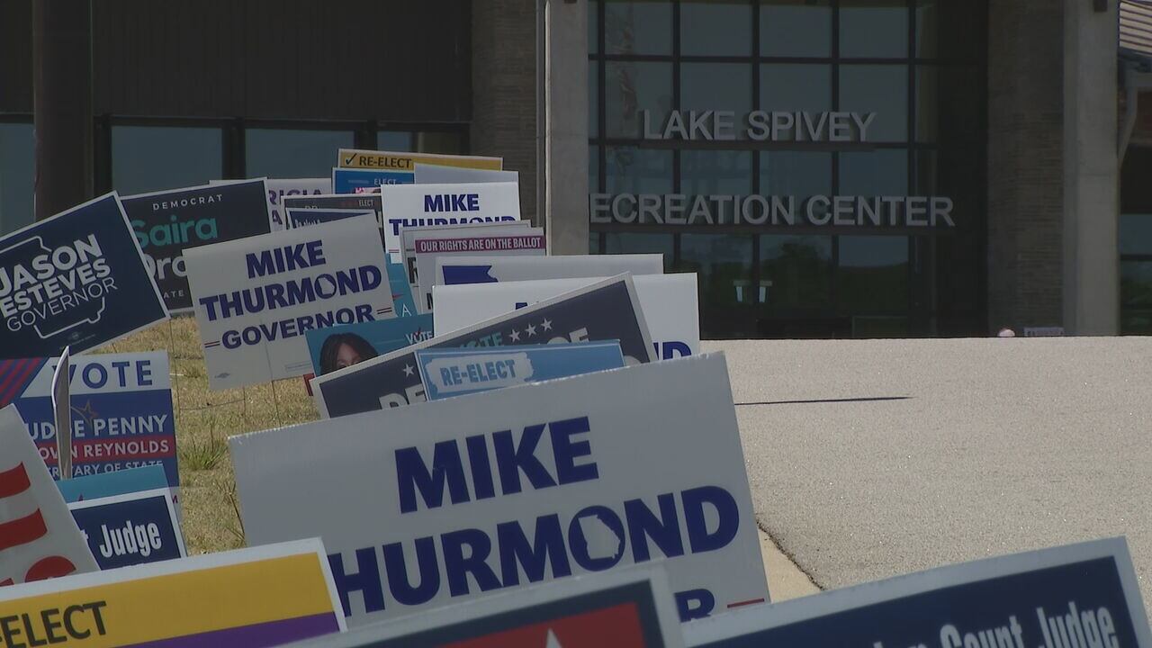 Early voting for Georgia primary sees near-record turnout as polls get ...