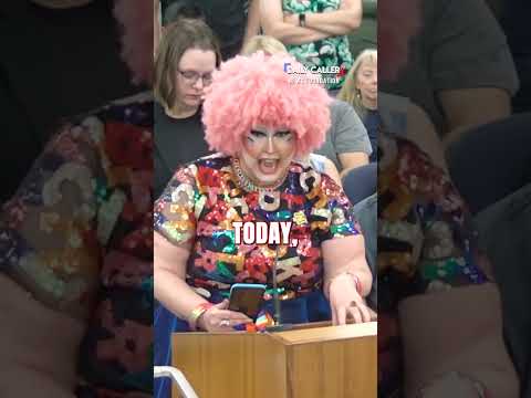 Drag queen "substitute teacher" pushes for pride flag in Fresno library