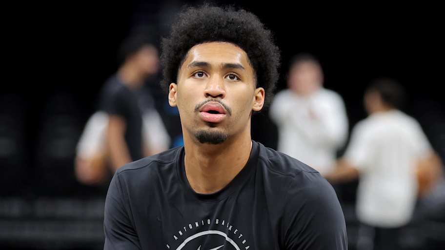 Dylan Harper shares text from mom Maria during Spurs-Timberwolves ...