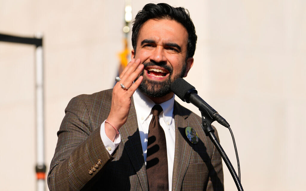 Mamdani praises leftist Israeli peace activist at Jewish progressive ...