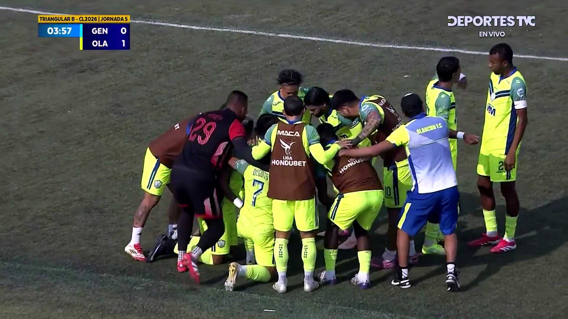 Génesis FC 1 - 1 Olancho FC | Triangular Grupo B - Jornada 5 | Liga ...