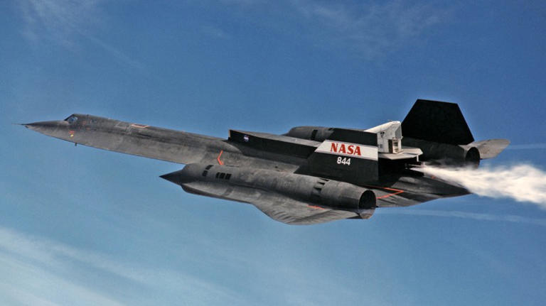 NASA once tricked its own government by hiding an SR-71 in plain sight