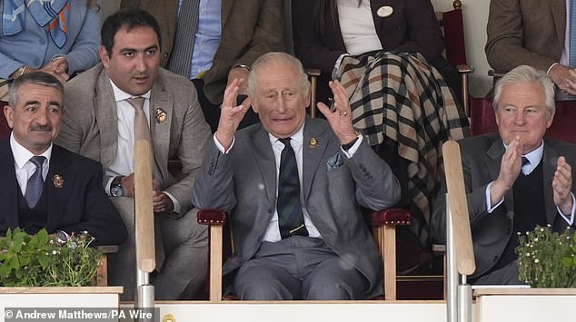 King Charles and Duchess Sophie gasp and grin while enjoying attending ...