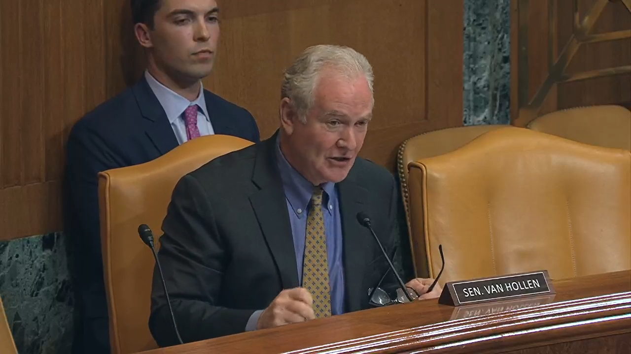 'This is not making Americans more safe': Chris Van Hollen puts his ...