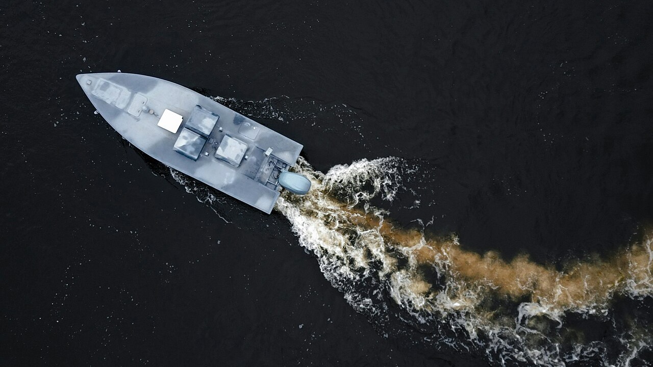 How did a Ukrainian sea drone wind up in western Greece?