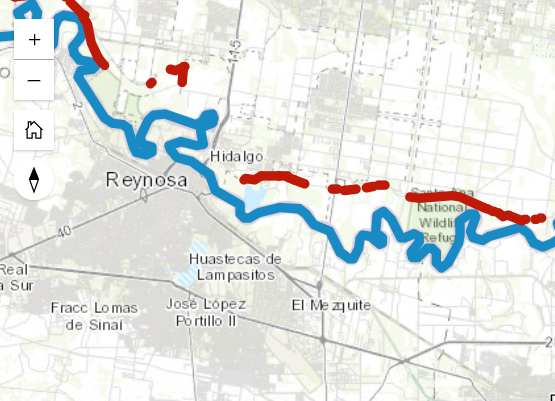 New CBP maps show border wall going through Santa Ana Wildlife Refuge