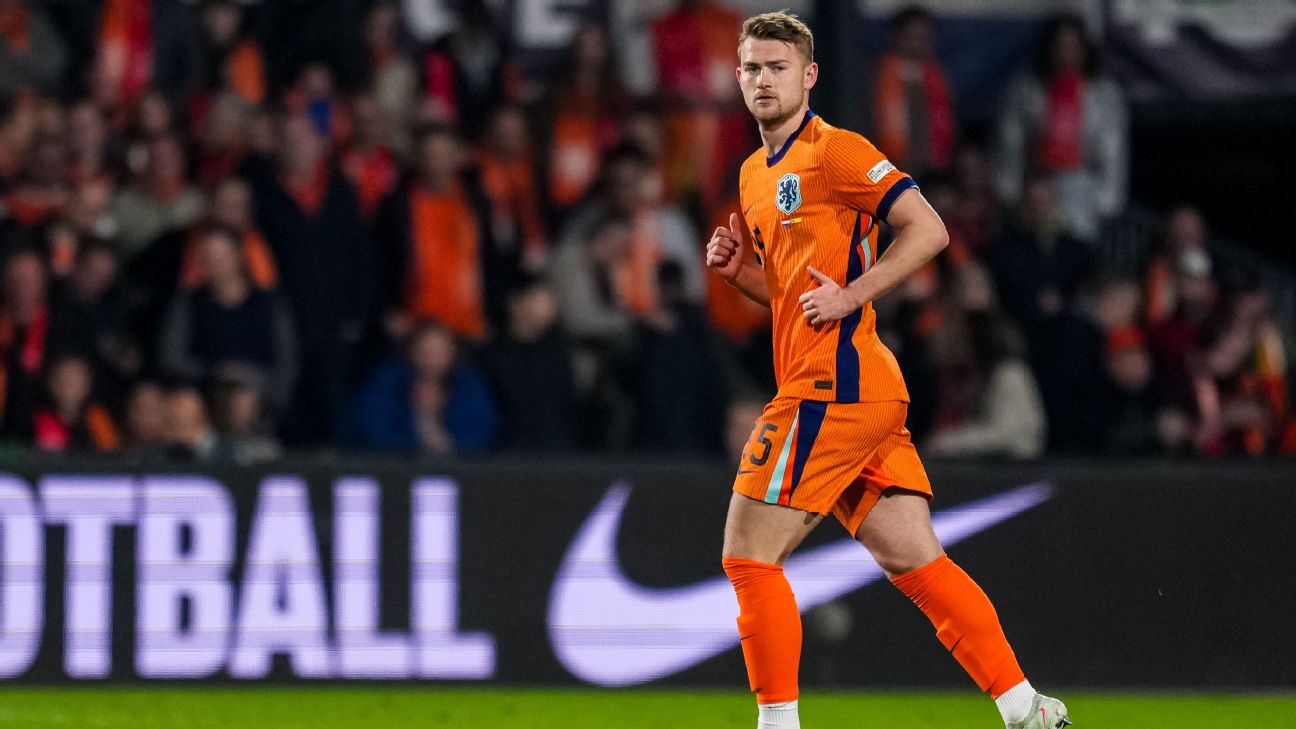 Netherlands' Matthijs de Ligt ruled out of World Cup after back surgery