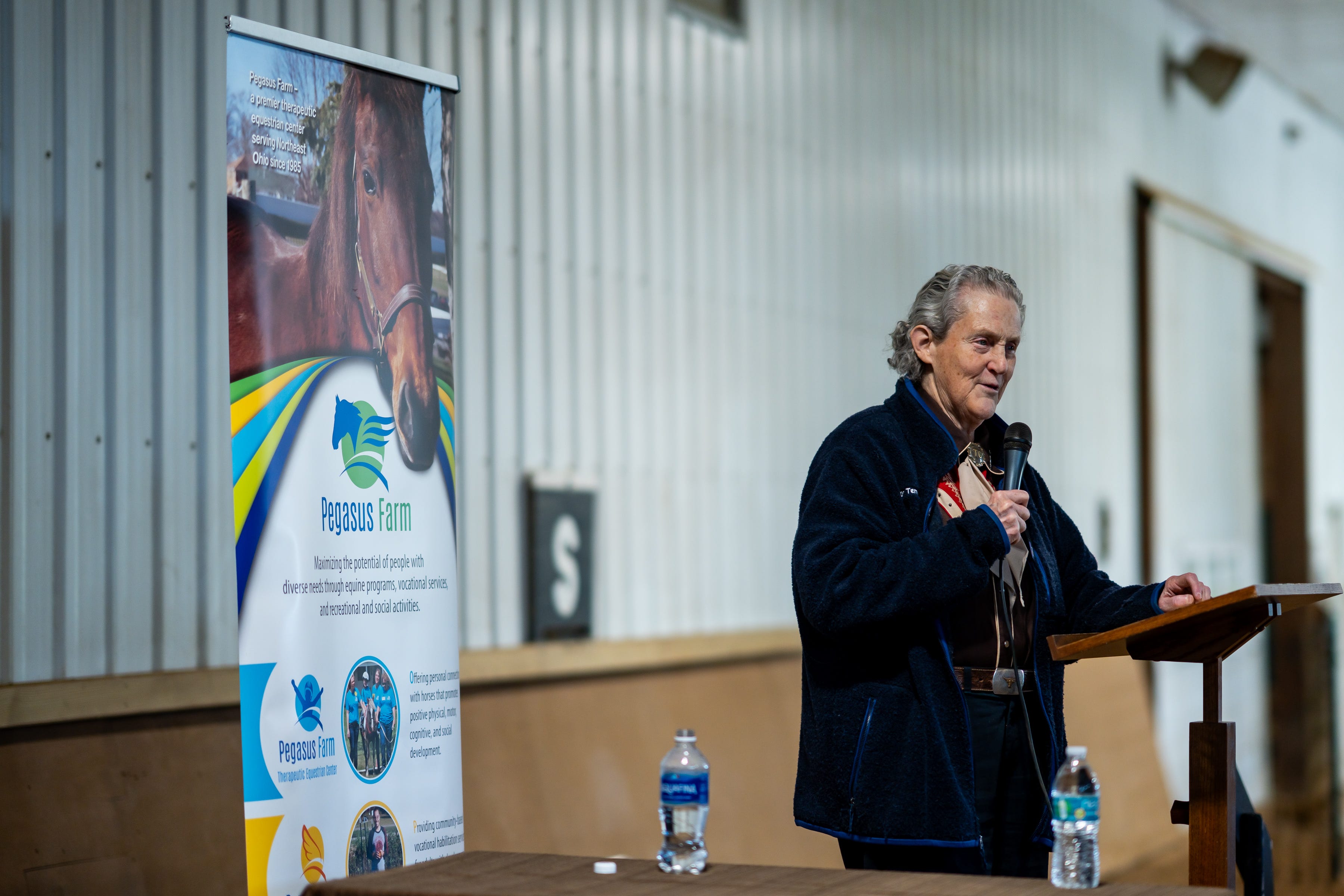 Pegasus Farm speaker touts link for animal work, autism patients