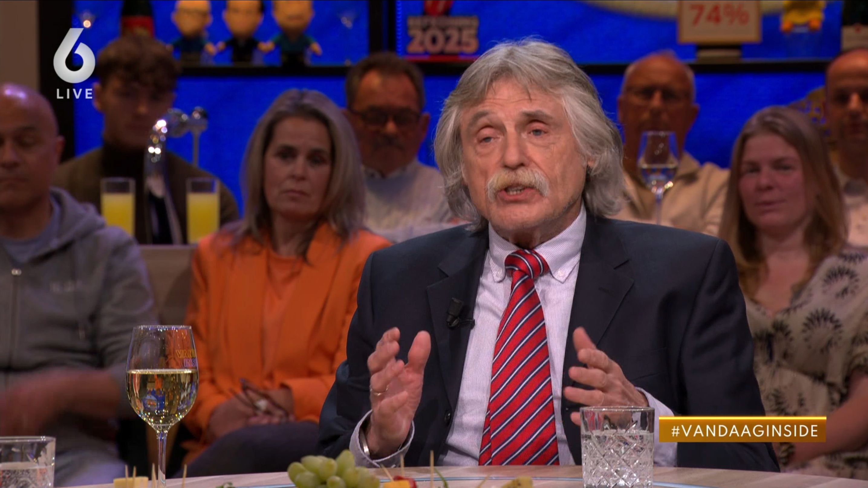Johan Derksen spaart Wilfred Genee niet live bij Vandaag Inside na ...