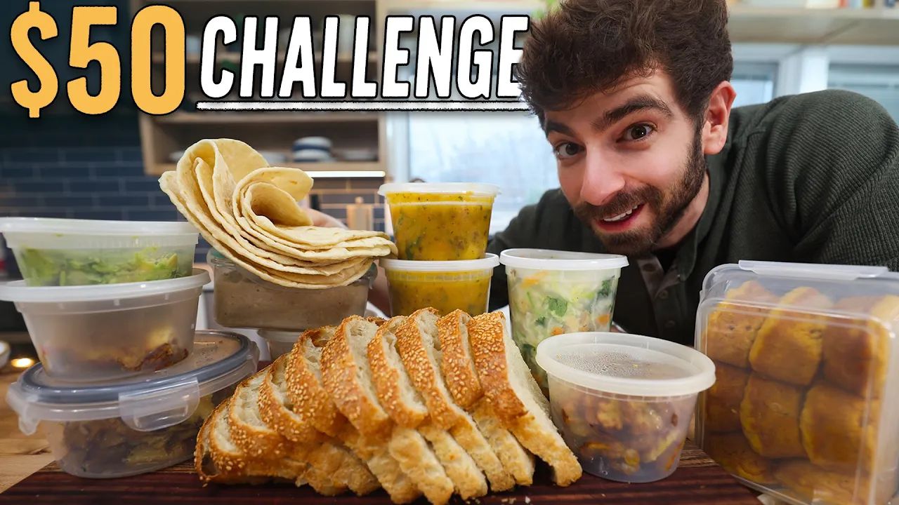 Creating meals on a $50 limit
