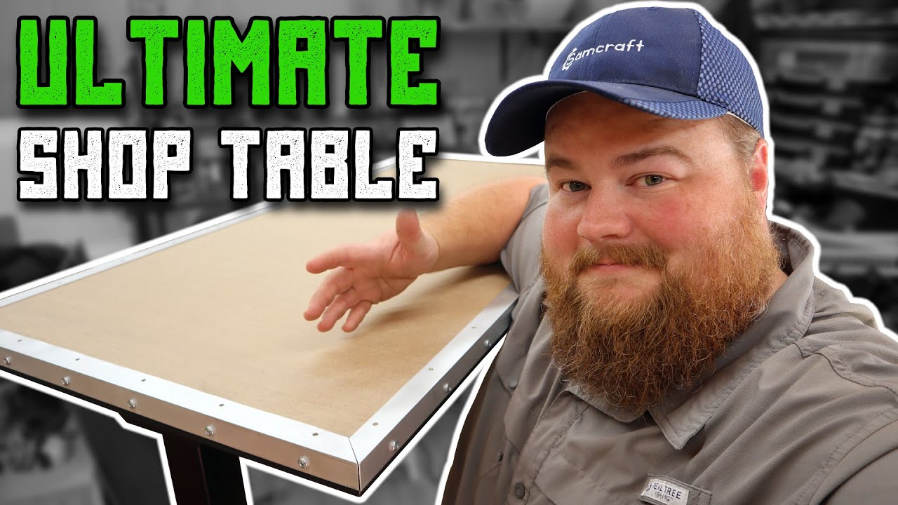 I’m building my ultimate workshop table! 🔨