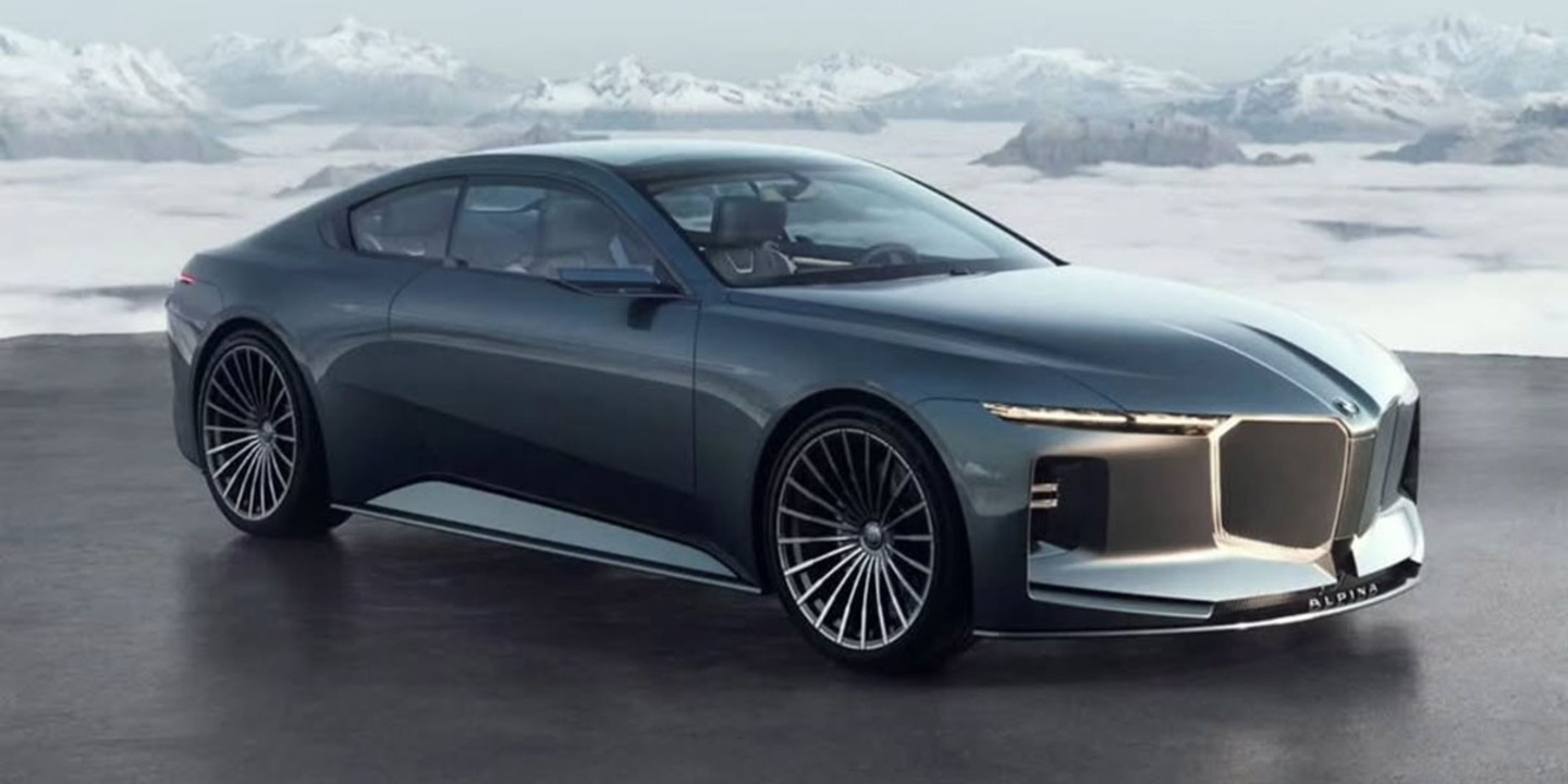 Hier is de Vision BMW Alpina (2026): het eerste Alpina-model van BMW zelf