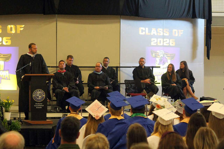 Class of 2026 honored during Onekama High School graduation
