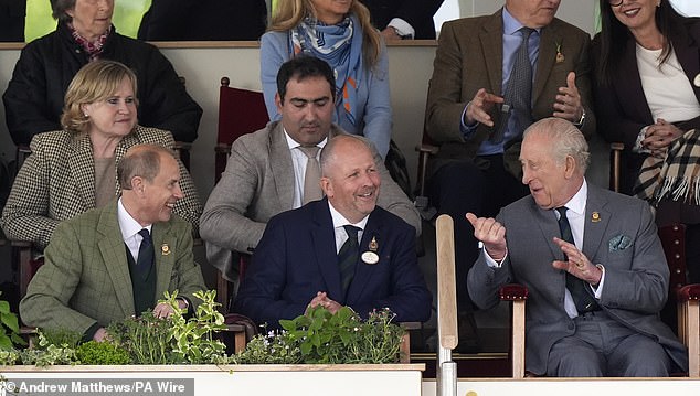 King Charles and Duchess Sophie gasp and grin while enjoying attending ...