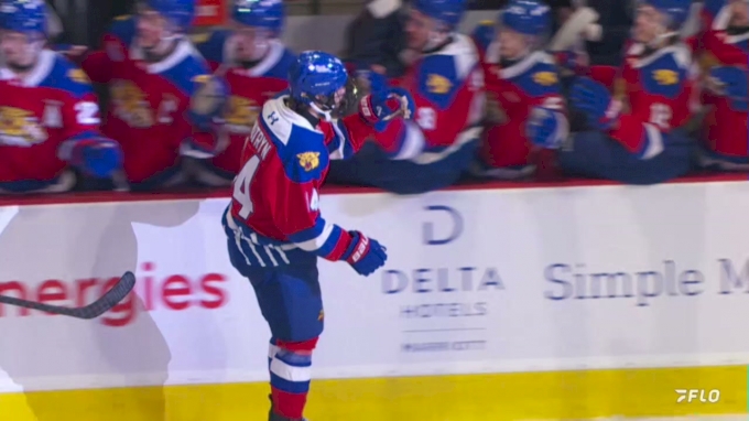 Teddy Mutryn puts Moncton up 1-0 in game 5