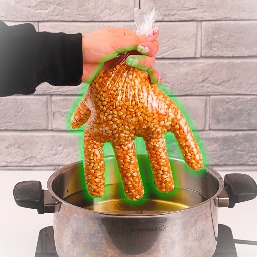Genius popcorn trick