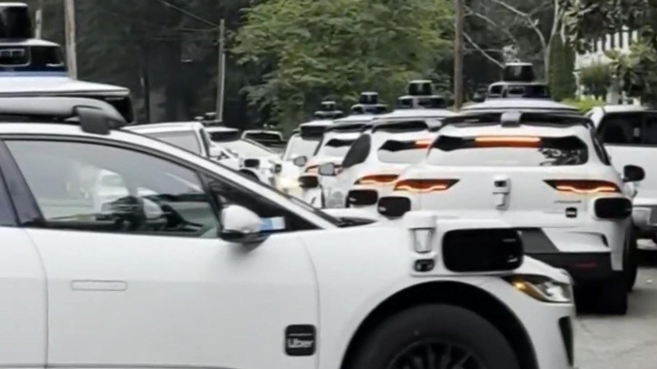 Driverless Waymo cars get into traffic jam in Atlanta