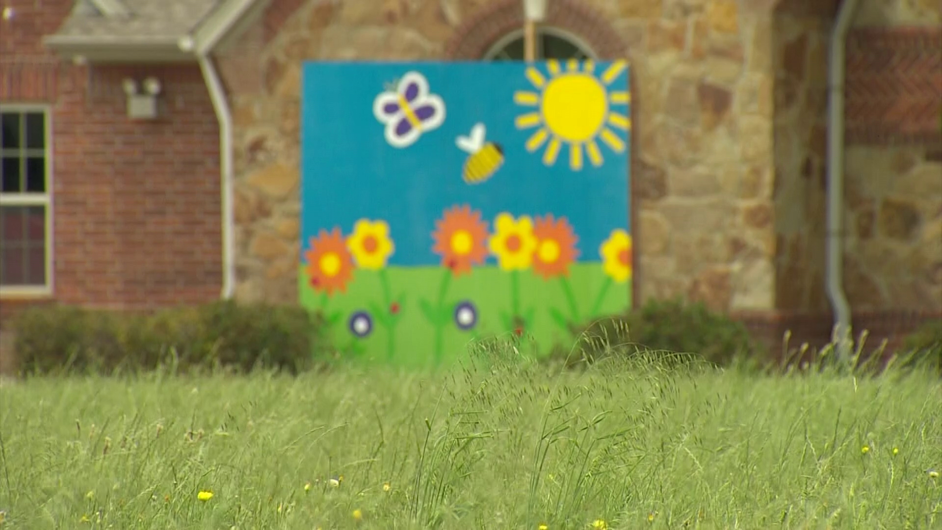 Mural at preschool born from car that crashed into building
