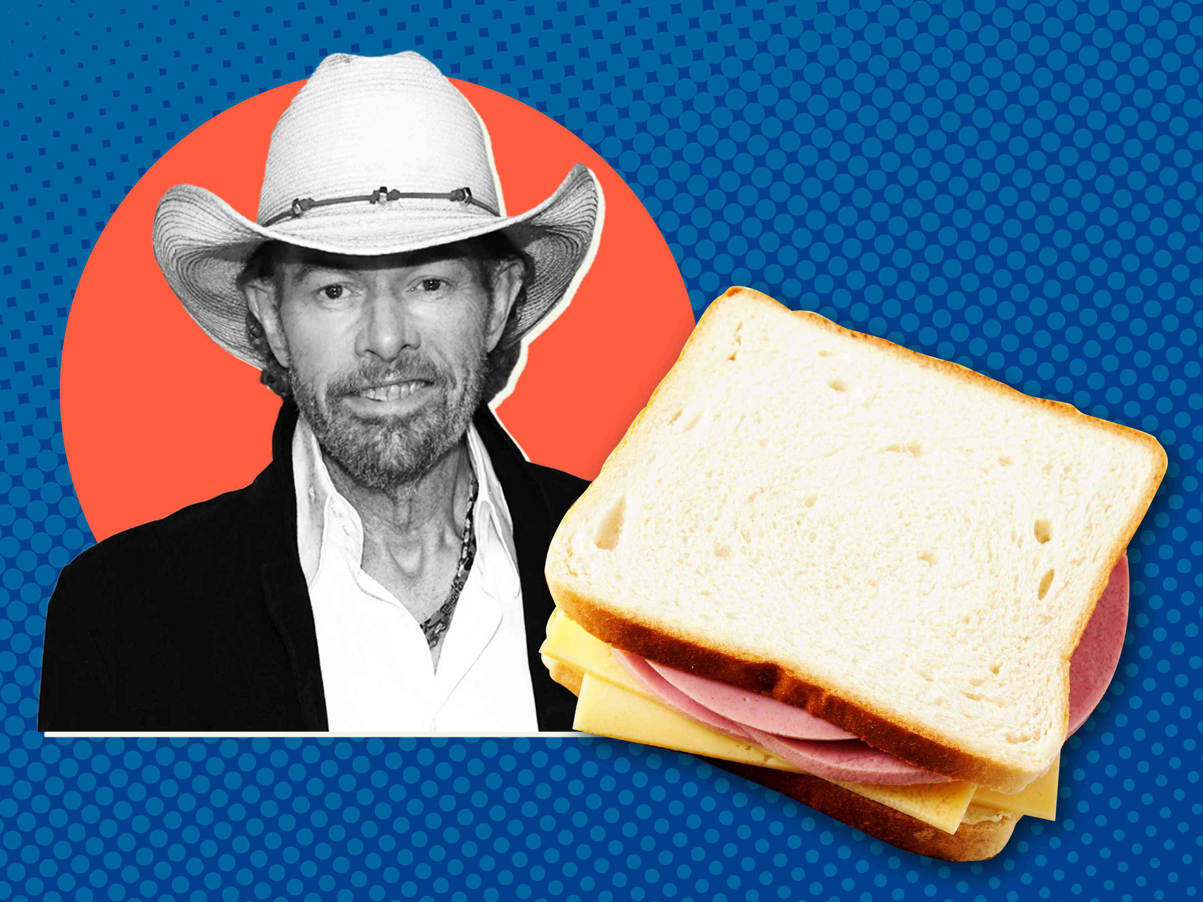 Toby Keith's favorite, easy sandwich is as classic as he was