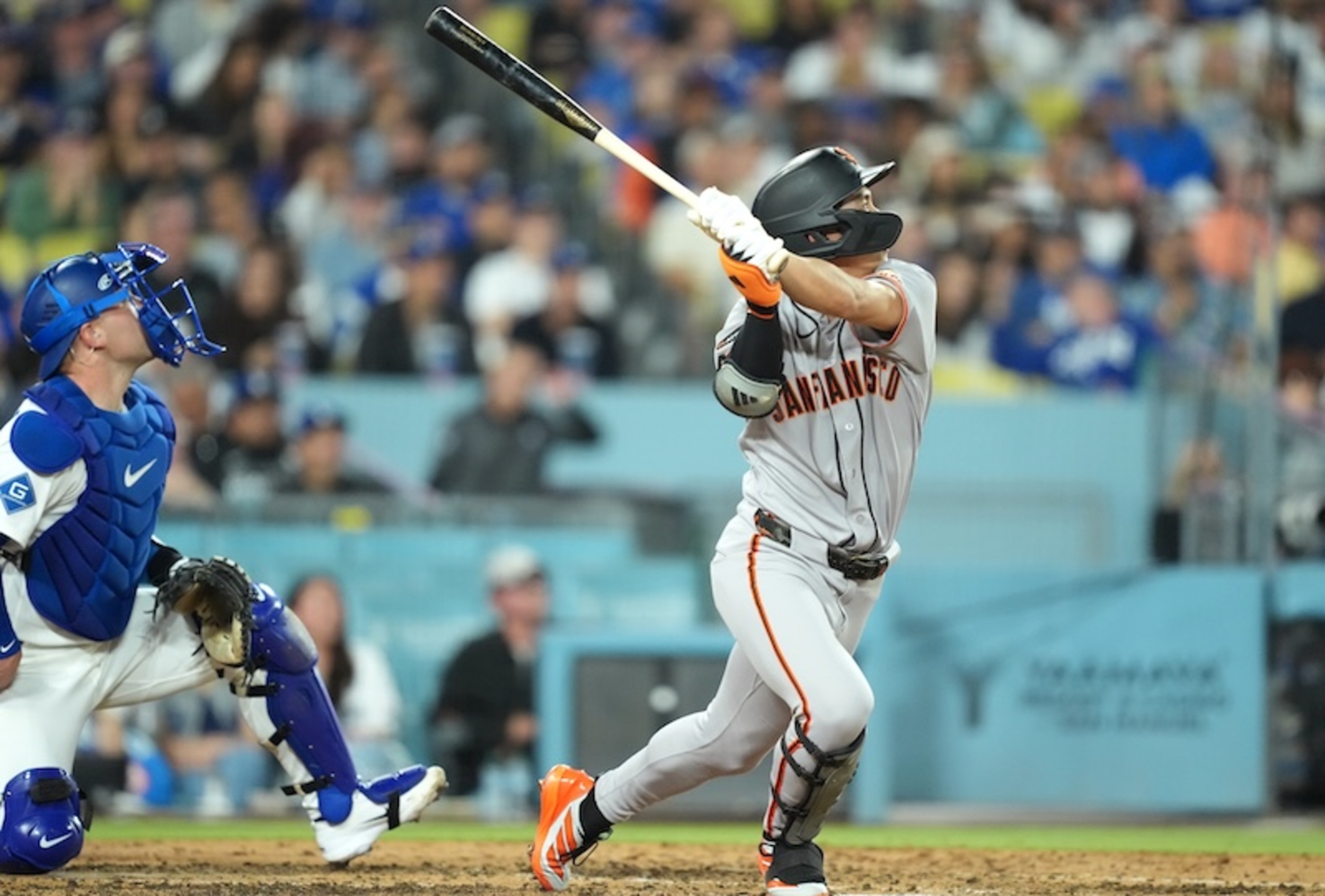 Dodger Stadium history of games with leadoff and inside-the-park home runs