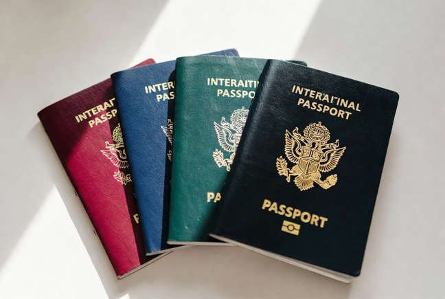 Why passports only come in four colours and what each one means