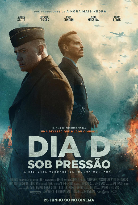 Dia D: Sob pressão — Andrew Scott e Brendan Fraser nas 72 horas que ...