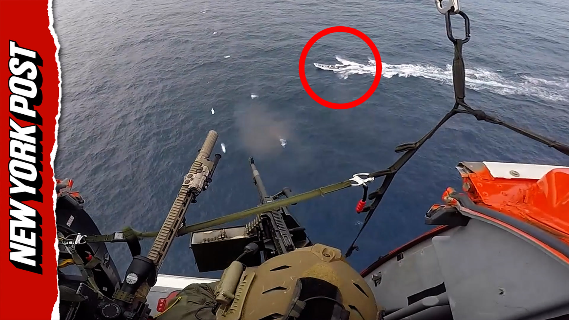 Coast Guard fires warning shots at suspected smuggling boat in massive ...