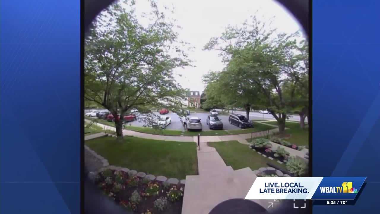 Video captures sound of gunfire from Owings Mills shooting; residents react
