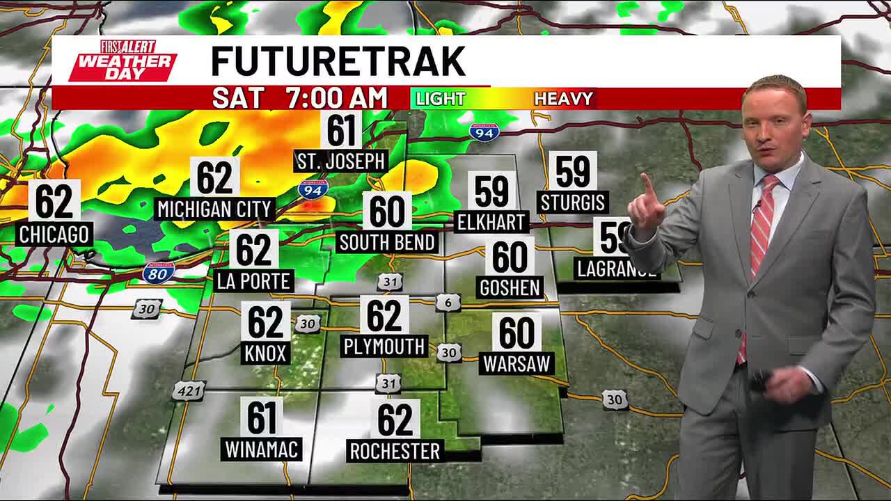 First Alert Weather Day Saturday, Monday & Tuesday for storms