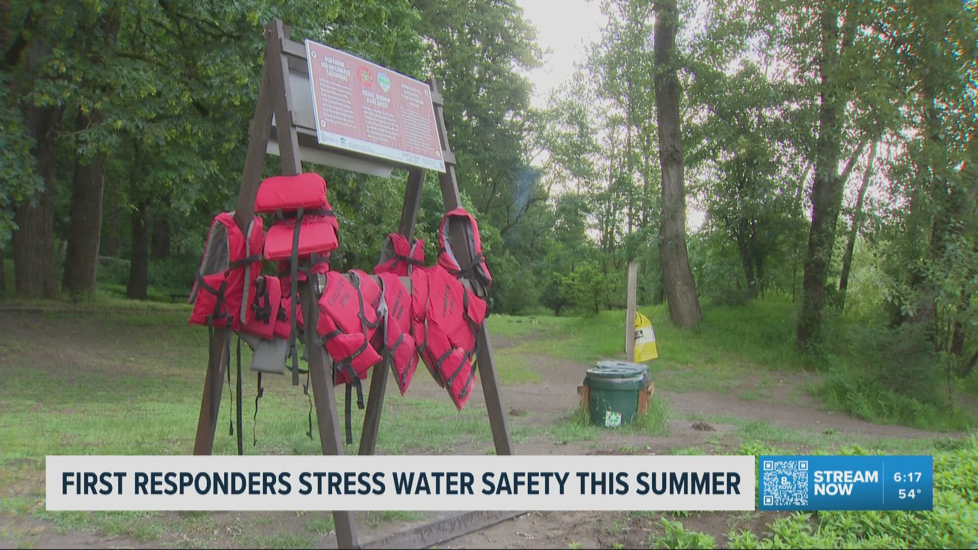 This summer, first responders are stressing water safety at Sandy River