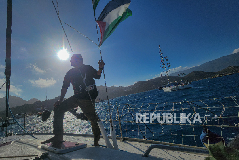 Cuaca Buruk Tahan Armada Global Sumud di Perairan Turki